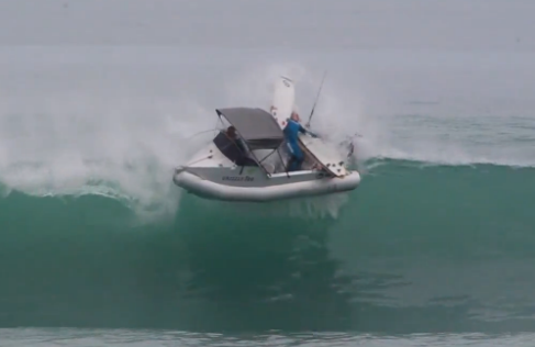 Watch Surfers Get Tossed Off Their Boat as Massive Wave Sneaks Up ...