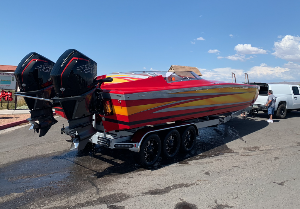Nordic Boats Delivers 450R-Powered 35SS Cat to Paul Wallner - Powerboat ...