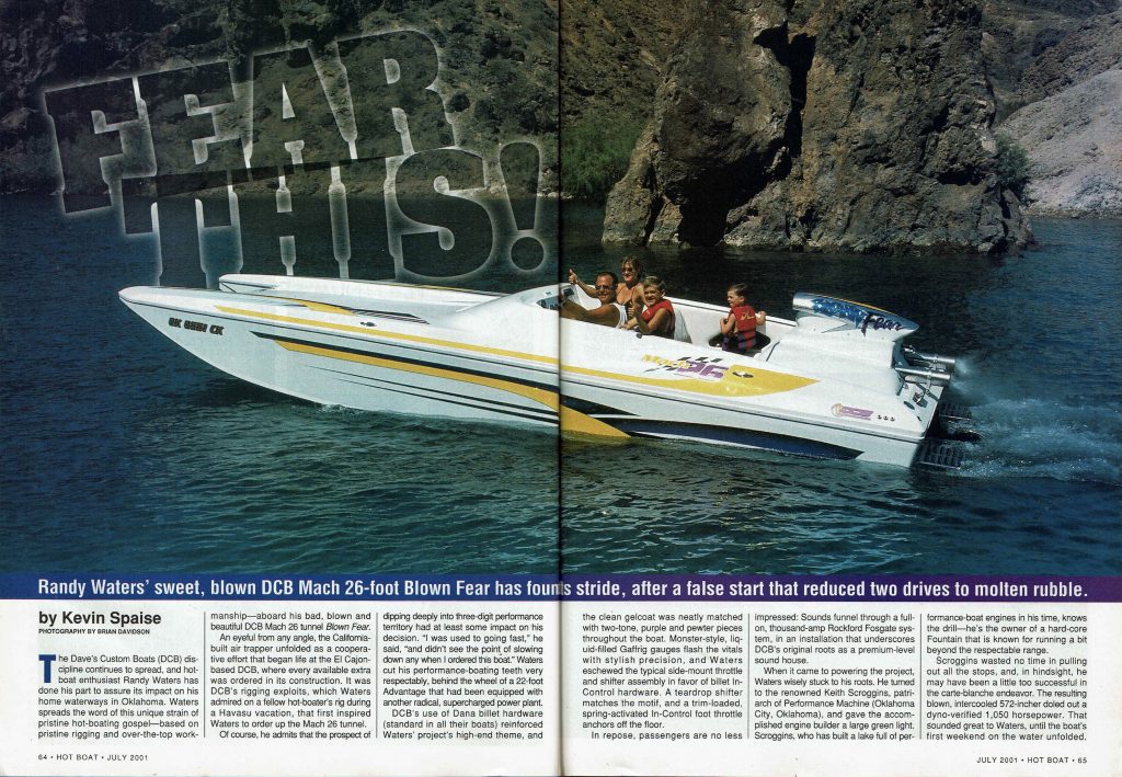 DCB Delivers New M28R to Randy Waters of Okla. | Powerboat Nation